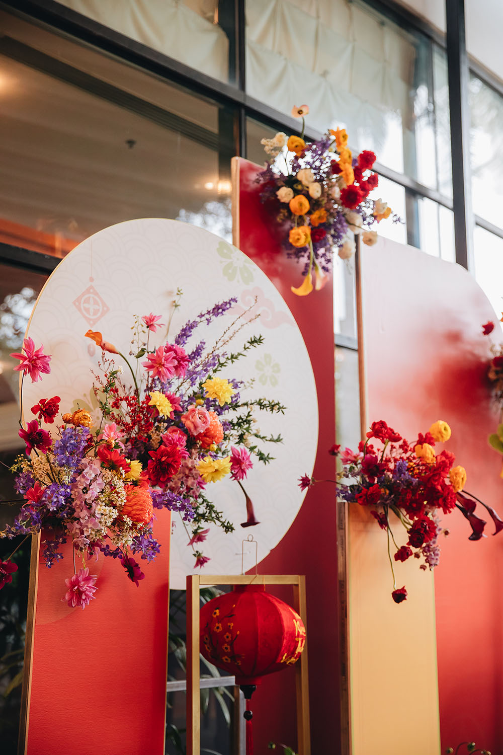 FULL OF THE COLORS OF SPRING IN TET 2022 BACKDROP